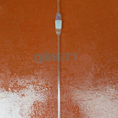 14/23 19/26 24/29 29/32 Male Joint Air Leak Steam Inlet Tube Glass Lab ...