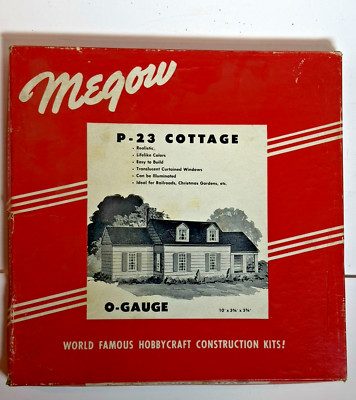 Vintage Megow P-23 Cottage House Kit in O Scale | eBay