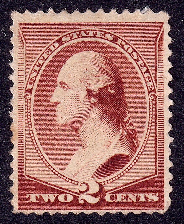 US Scott 210, 1883 Washington, 2c red brown, UNUSED NG | eBay