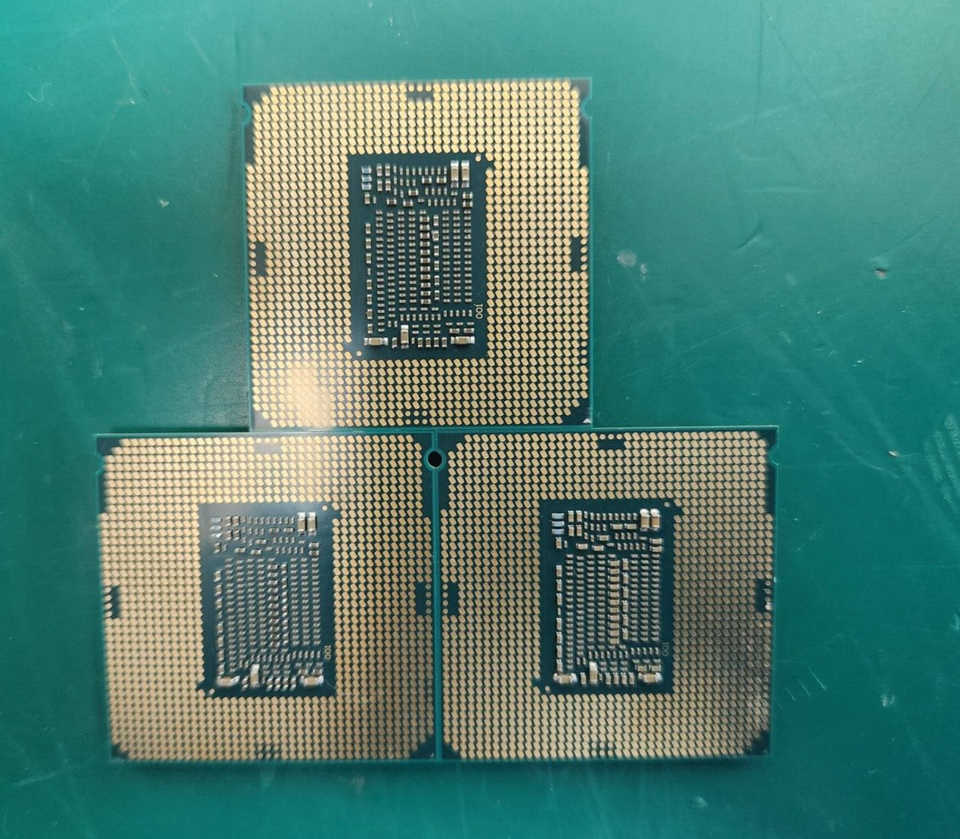 Lot of 3 Intel Xeon CPU, E-2134 Processor 8M Cache, up to 4.50 GHz ...