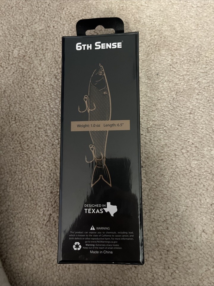6th Sense Draw Glide Bait | eBay