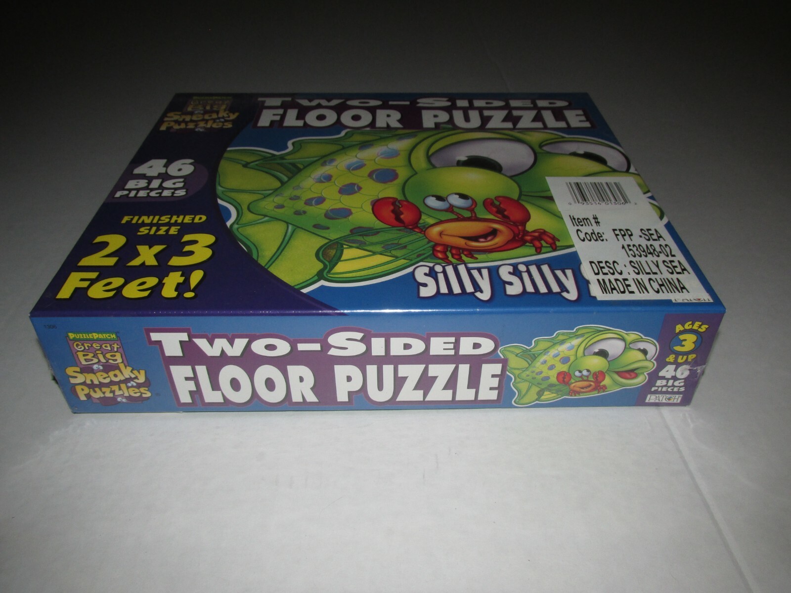 Puzzle Patch Great Sneaky Puzzles Silly Silly Sea 46 Piece 2 Sided ...