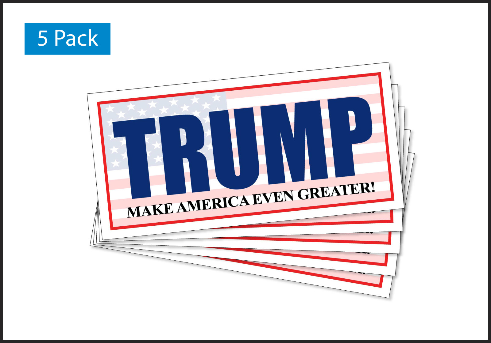 5-Pack Car Magnets - Trump Make America Even Greater 2020 Trm350 | eBay