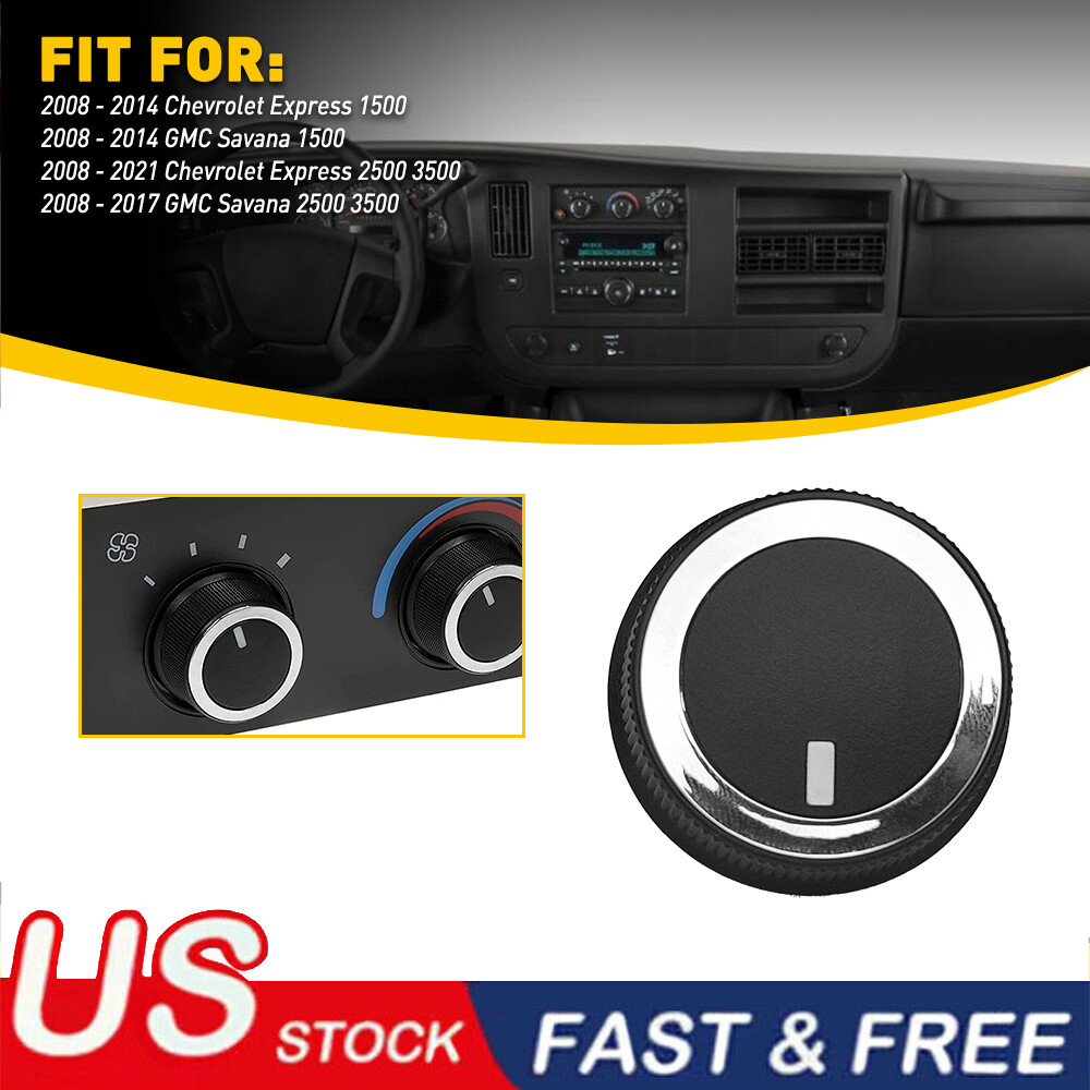 For 2008-2021 GMC Savana Chevrolet Express Heater AC Temperature ...