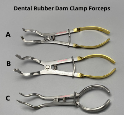 Dental Endodontic Rubber Dam Clamp Forceps Matrix Band Forming Clip ...