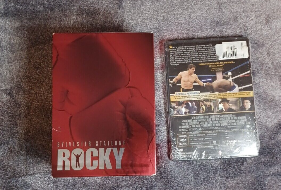 The Rocky Anthology DVD Set + Rocky Balboa Sylvester Stallone ...