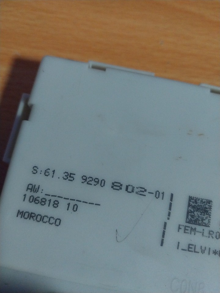 Bmw F30 328i FEM Module 61359290802 | eBay