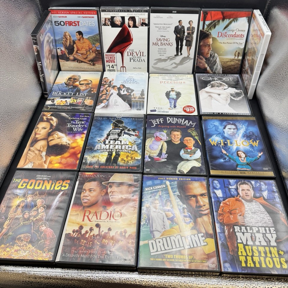 Lot of 36 DVDs Random Set Of Movies Action Comedy Drama Romance ...