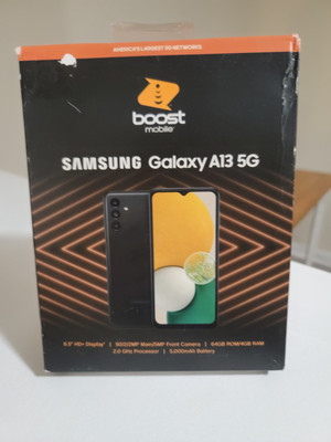 Samsung Galaxy A13 5G SM-A136 - 64 GB - Black (Boost Mobile) Smart ...