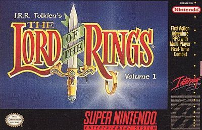 J.R.R. Tolkien's The Lord of the Rings, Vol. 1 (SNES, No Cover ...
