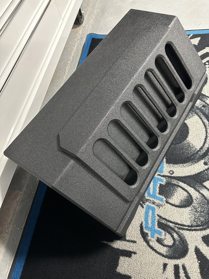 2007-25 Jeep Wrangler JKU/JLU Custom Dual 12” Sub Box W/AmpRack/Grill ...