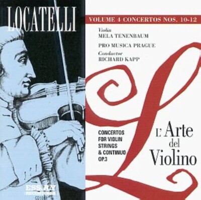 *NEW/SEALED* Locatelli Art Violin Op 3, Vol4 CD 1999 ESS.A.Y. FAST SHIP ...