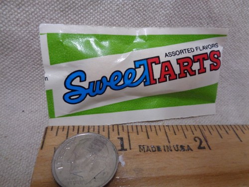 Vintage Sweet Tarts Candy in package unused size mini 1978 Sunmark co ...