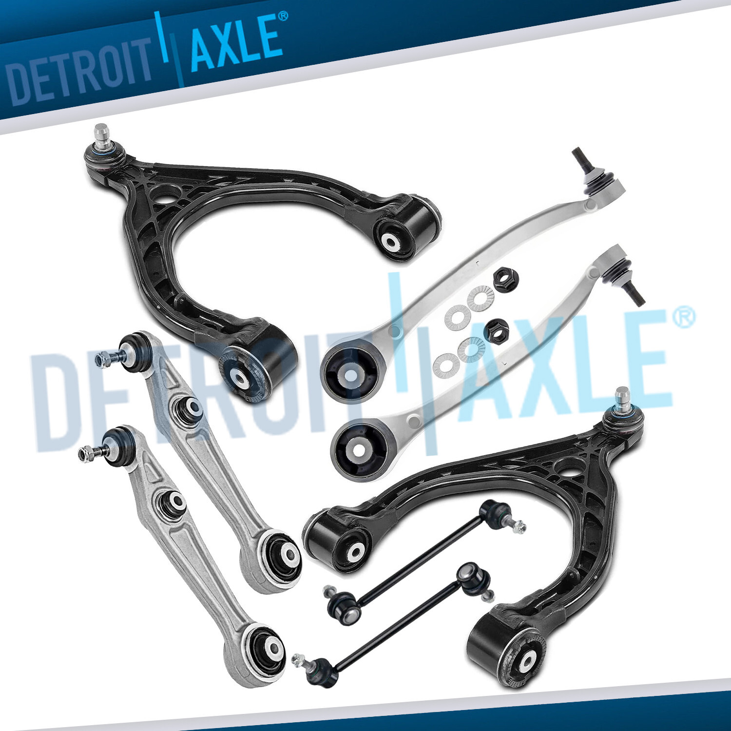 Front Upper and Lower Control Arms Ball Joints Sway Bars for 2016 ...