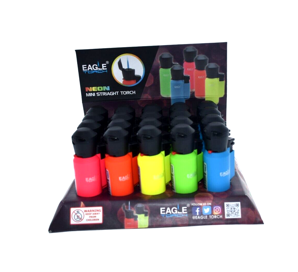 EAGLE TORCH NEON MINI STRAIGHT TORCH | PT180MSN | 1CT (20/DISPL ...