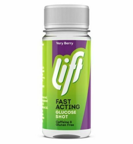 Glucojuice Lift Energy Drink Very Berry Fast Acting Glucose - 3 X 60ml ...