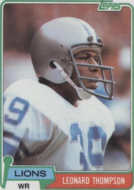 1981 Topps - Leonard Thompson #386 for sale online | eBay