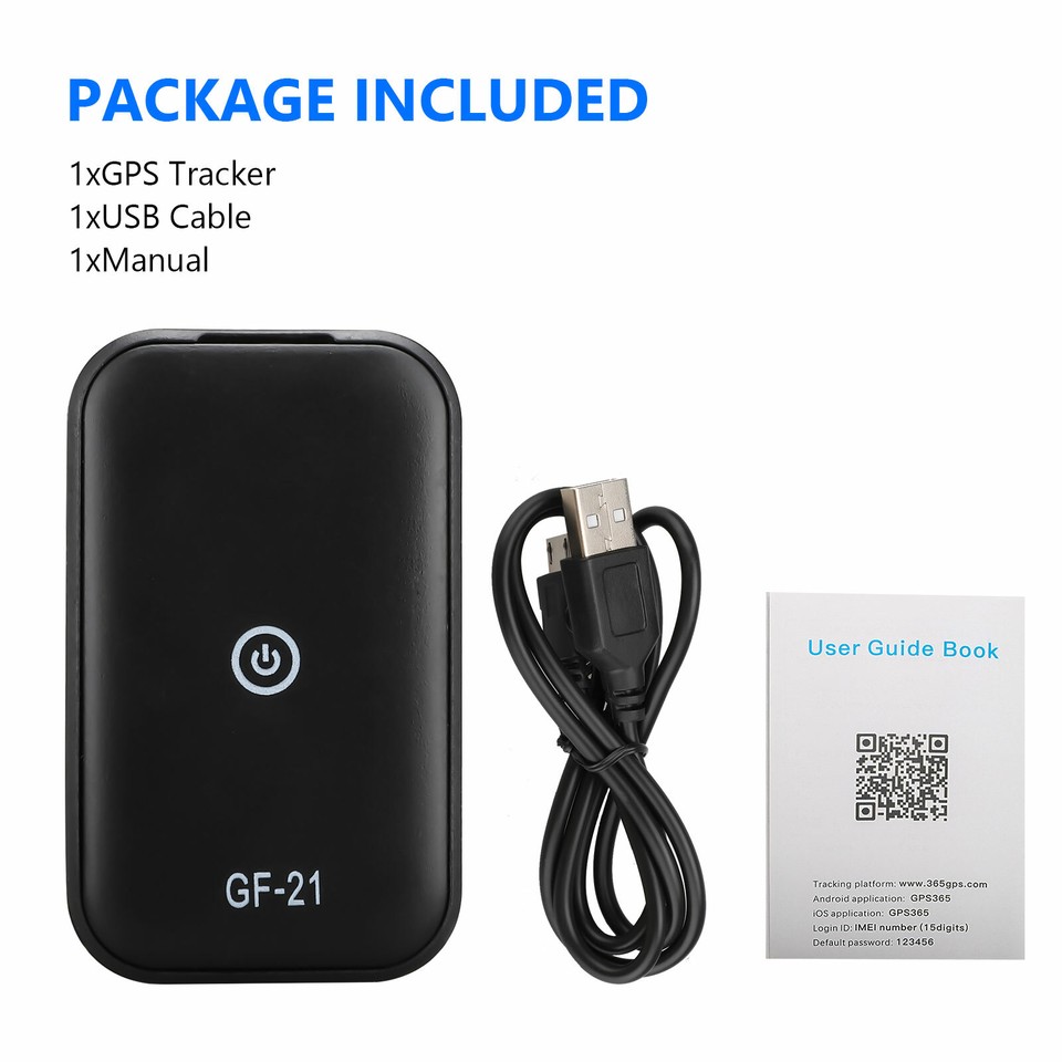 GF21 GSM Mini GPS Car Tracker Real Time Tracking Portable Vehicle ...