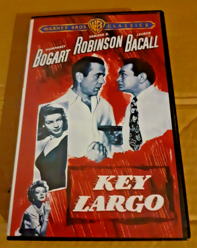 KEY LARGO VHS VOST 1948/2000 BOGART/BACALL/Policier/Drame/Thriller ...