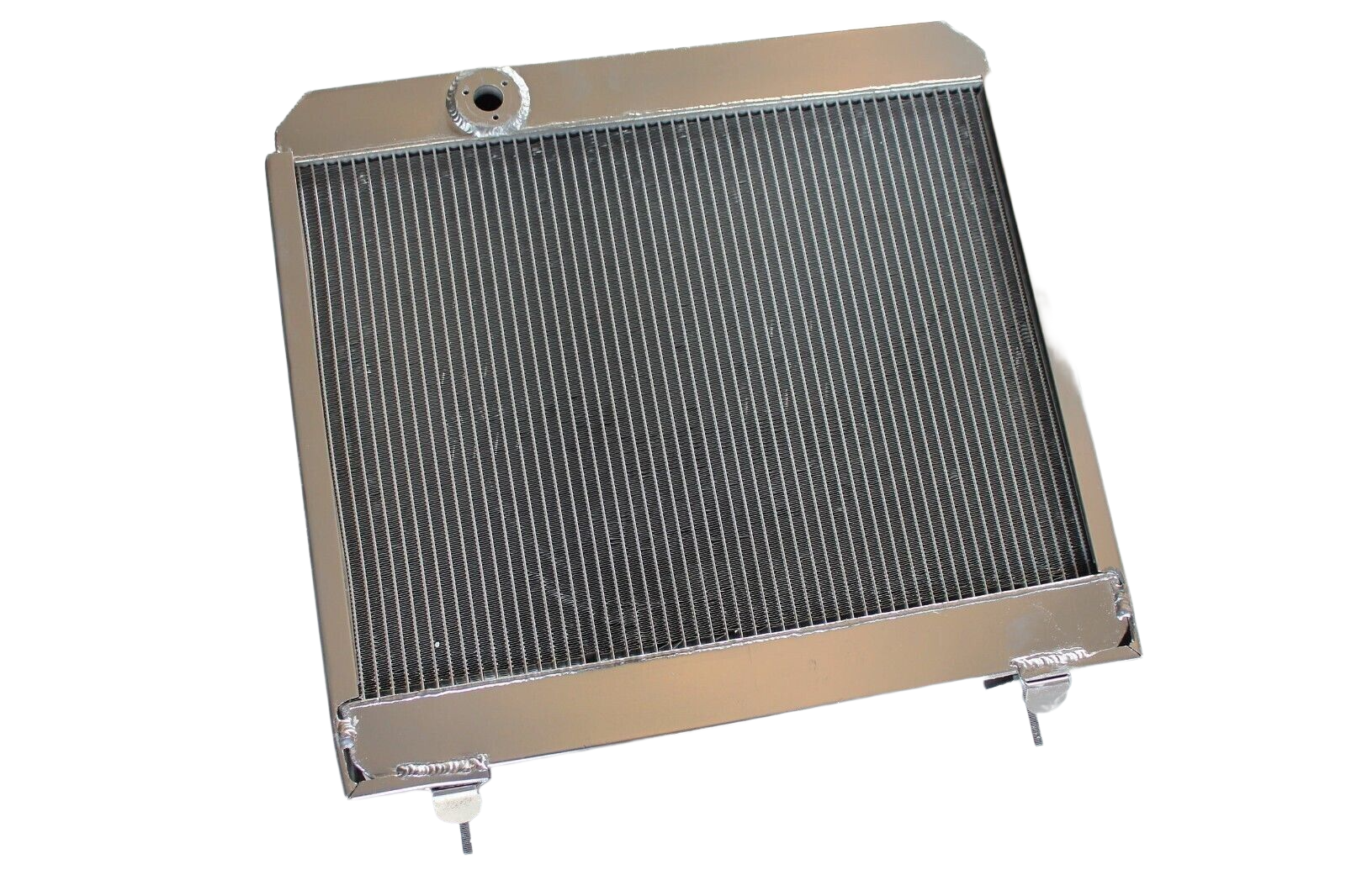 Aluminum Radiator FOR Jaguar E-Type Series 2 XKE/XK-E 4.2L MT 1969-1971 ...