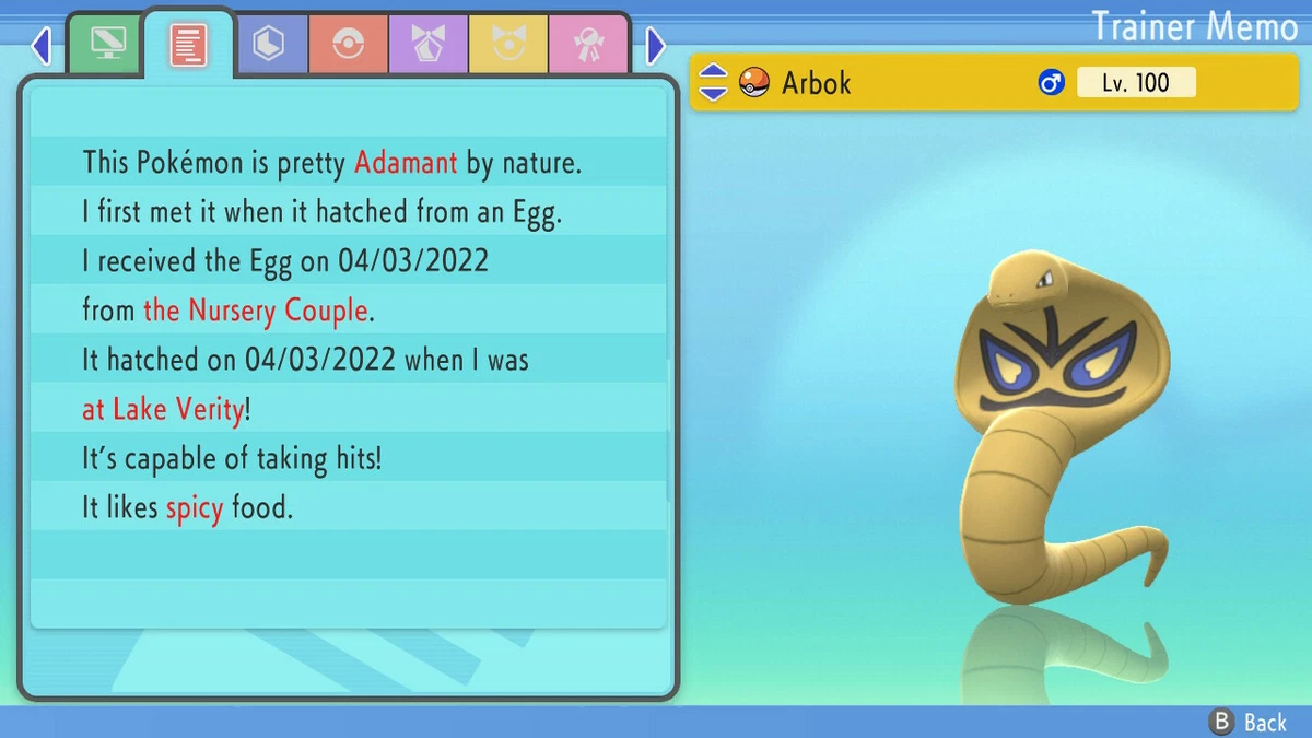 Shiny Arbok Pokemon