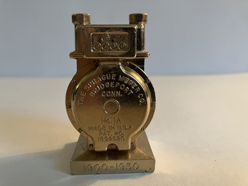 Advertising Paperweight - The Sprague Meter Co, Bridgeport Conn 50 Yrs ...