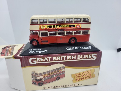 Atlas British Buses 1:76 AEC Regent V Bus St Helens Route 309 Bx 4 655 ...