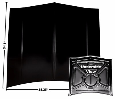 1965 1966 65 66 Chevy Impala Hood EDP Coated Steel Dynacorn | eBay