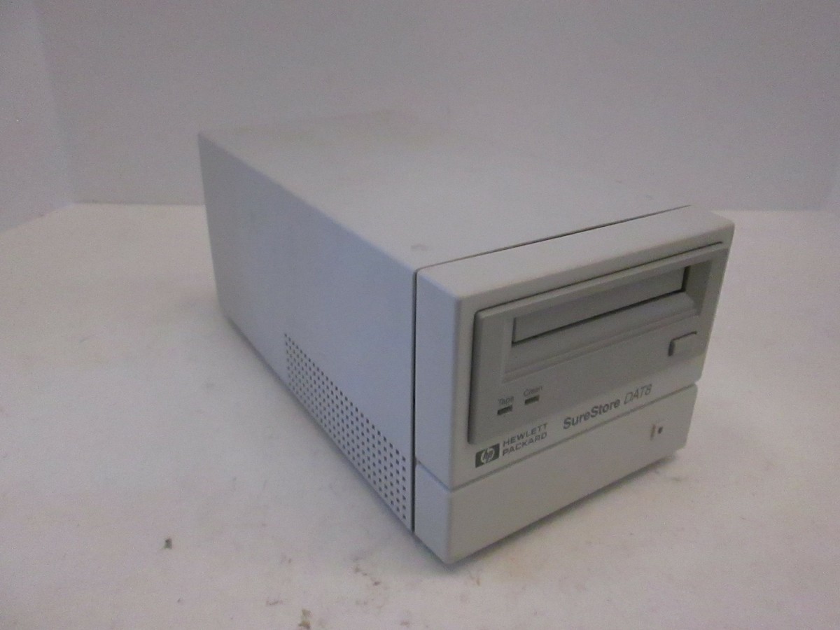 Hewlett Packard, External SCSI Tape Drive, SureStore DAT8 Hewlett Packard, External SCSI Tape Drive, SureStore DAT8