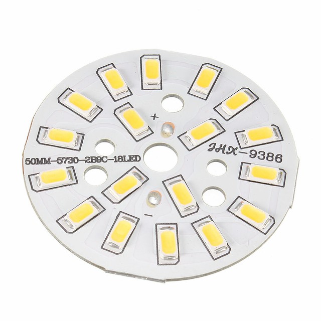 300ma 9w 18 LEDs 5730 SMD LED Chip Module Aluminum Board Warm White ...