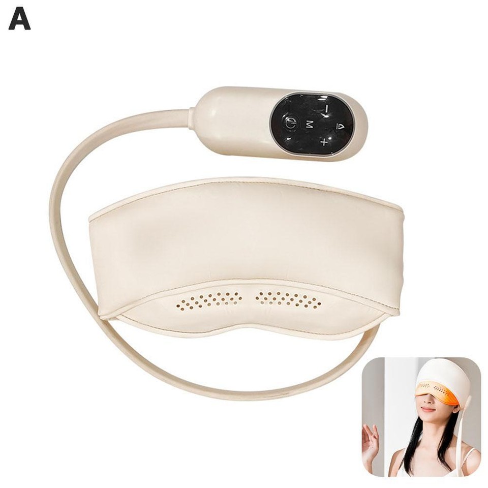 Pressure Head Massager Electric Scalp Massager Heating Eye Hot Compress ...