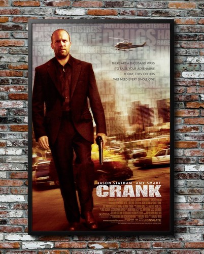 Crank 2006 Movie Poster 24"x36" Glossy Unframed 0612 | eBay