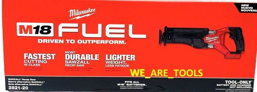 NEW IN BOX Milwaukee FUEL 2821-20 M18 18V Brushless Reciprocating Saw ...