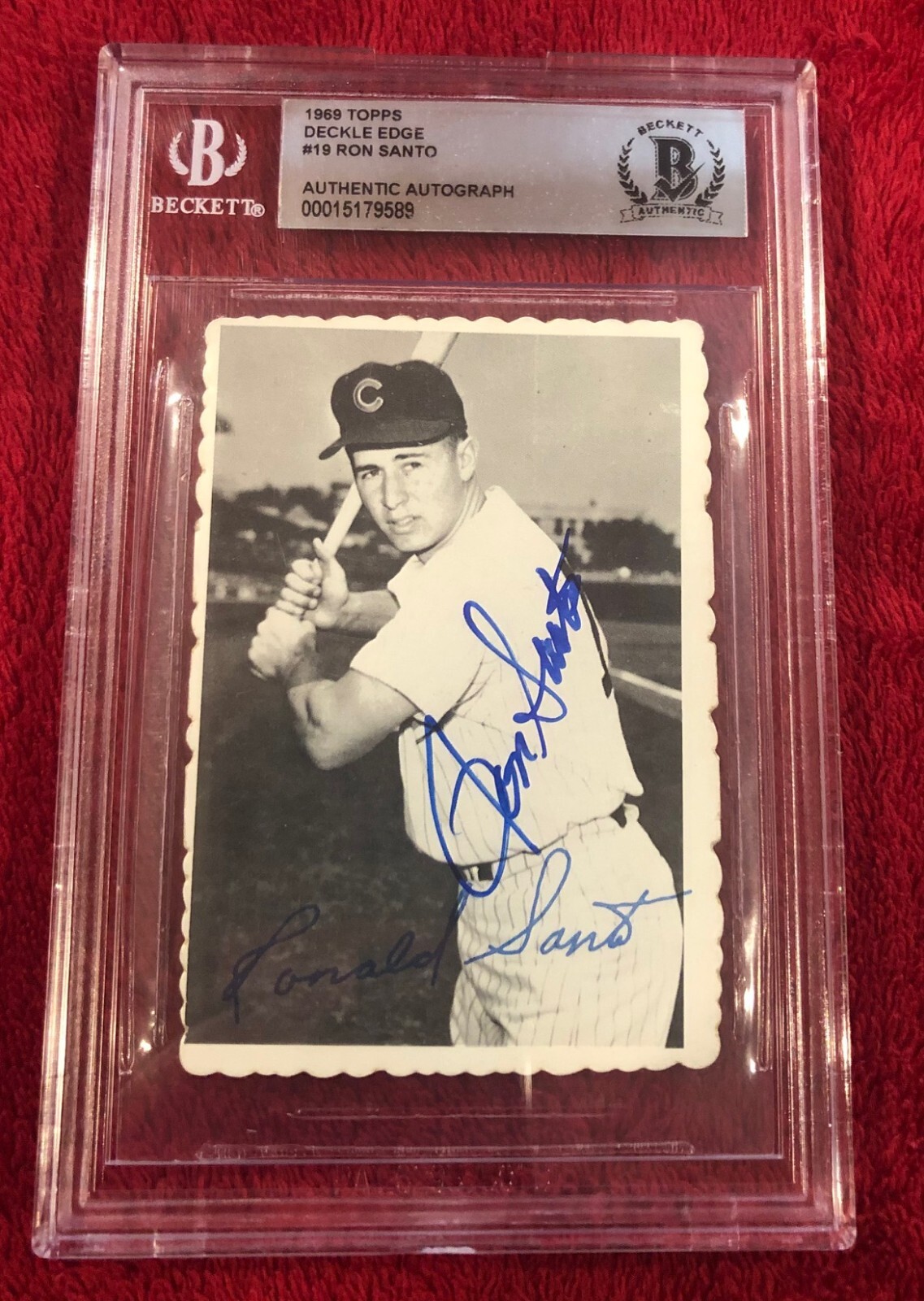 Ron Santo Autographed Memorabilia | Signed Photo, Jersey, Collectibles ...