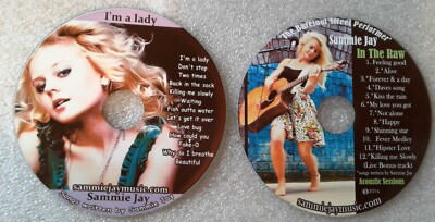 SAMMIE JAY ~ THE BAREFOOT STREET PERFORMER ~ 2 CDS: I'M A LADY & IN THE RAW | eBay