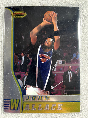 1996-97 Bowman's Best John Wallace Rookie Card #R17 New York Knicks | eBay