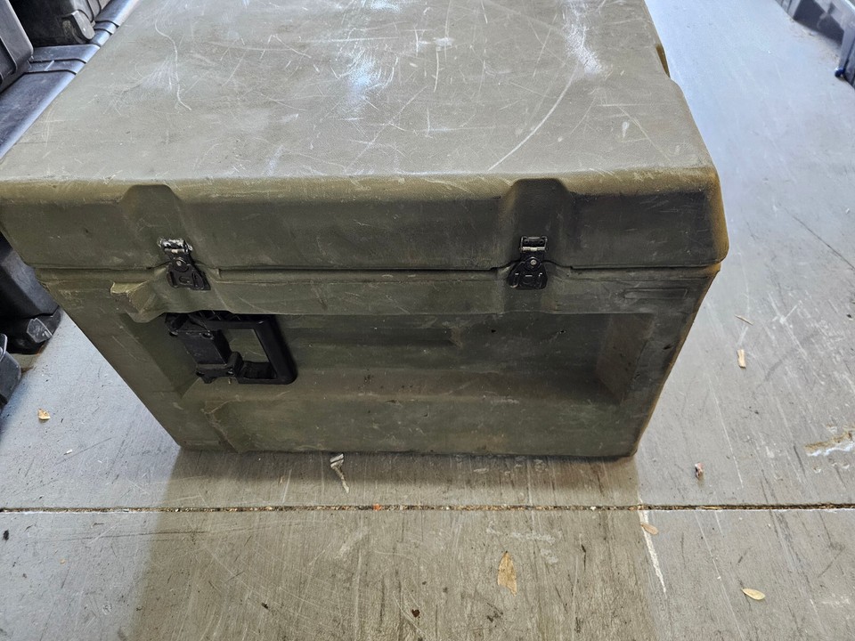 PELICAN HARDIGG PORTABLE MILITARY FIELD DESK USGI ARMY TABLE HMMWV | eBay