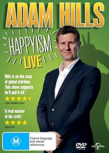 Adam Hills - Happyism - Live 2013 (DVD, 2013) BRAND NEW AND SEALED ...