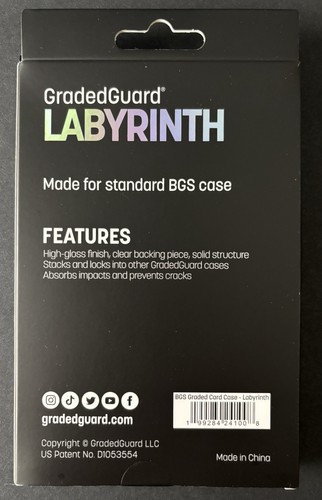 GradedGuard BGS Labyrinth Graded Guard Card Protector Limited Edition IN HAND | eBay