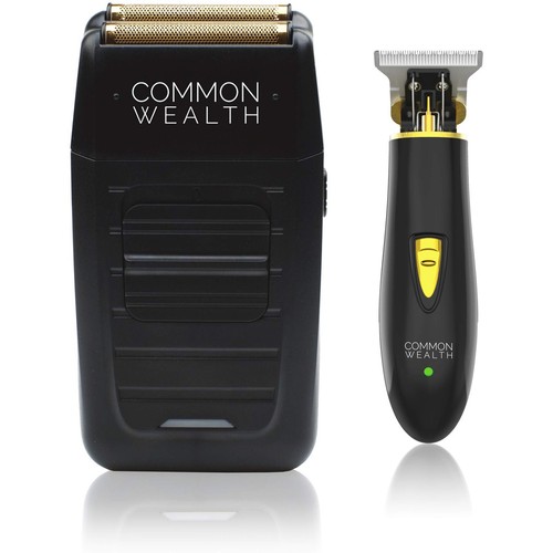 Common Wealth Pro Finishing Kit Cordless Shaver + Skeleton Hair Trimmer ...