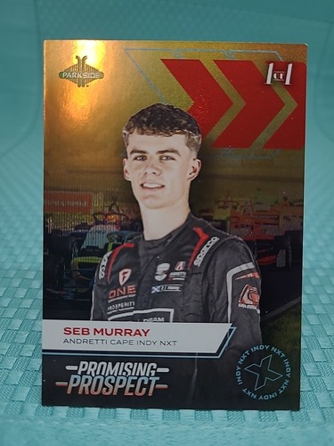 1/1 - 2025 Parkside Indycar Promising Prospects Rainbow Shimmer Foil Seb Murray | eBay