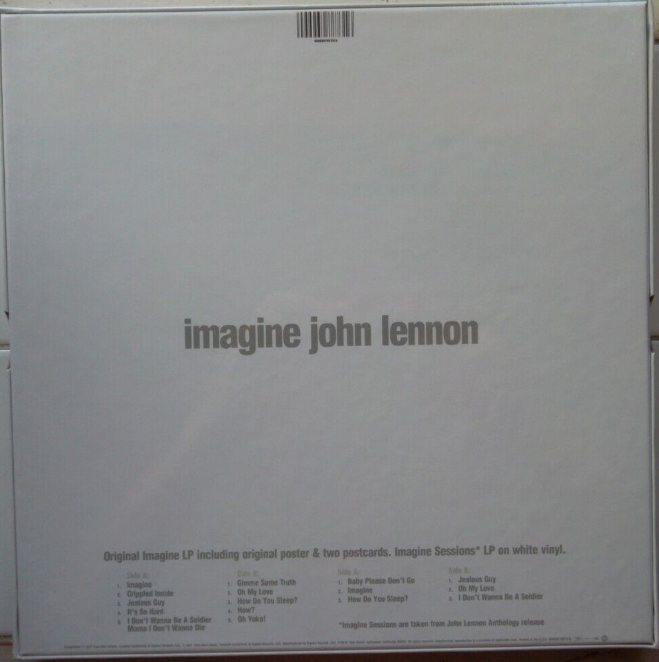 Imagine [40th Anniversary Edition] by John Lennon (RSD 2LPs, 2011 ...