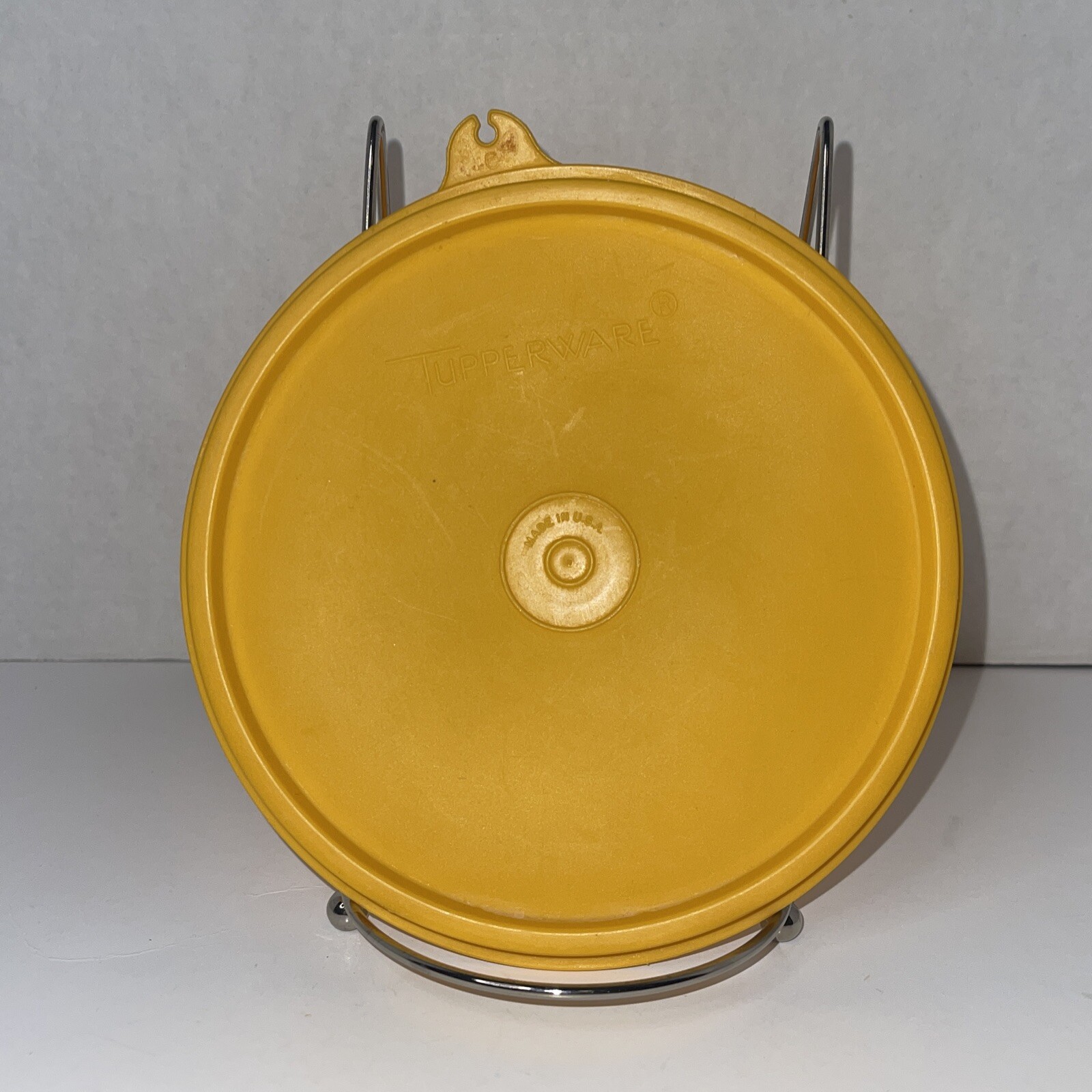 Tupperware Vintage 6" Lid/Seal "C" Gold Replacement 227 Round | eBay