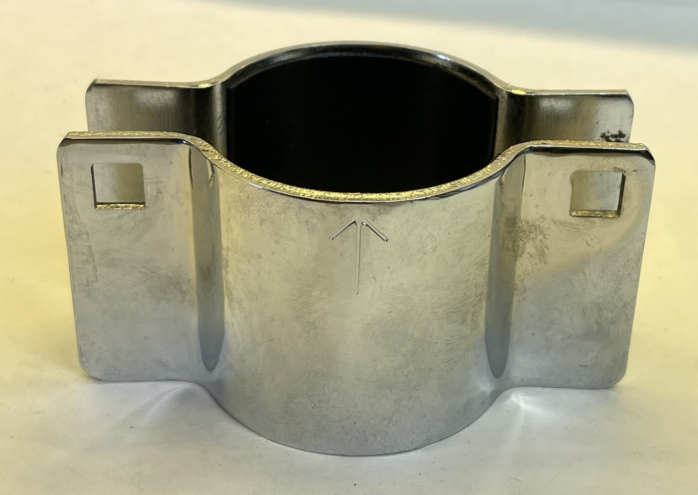 Pipe Bracket Chrome Splitted For 2” Pipe OAL 4” X 2” (23D59) | eBay