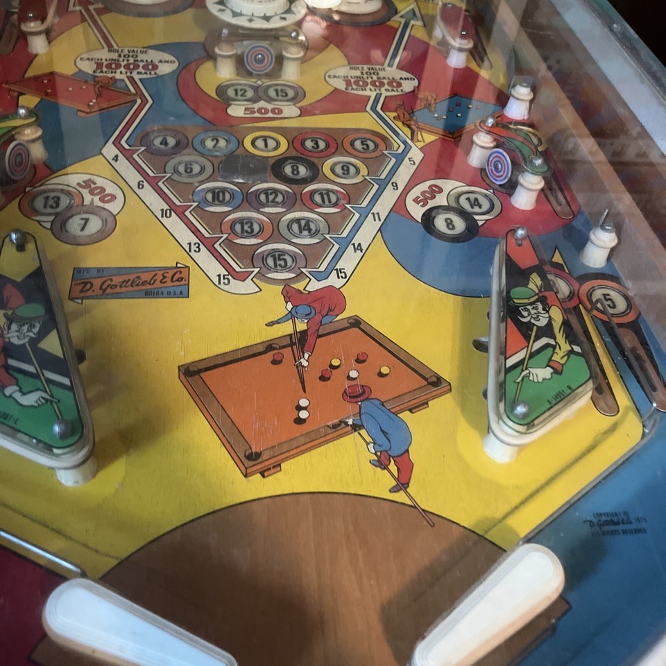 Vintage GOTTLIEBS Full Size Pinball Game | eBay