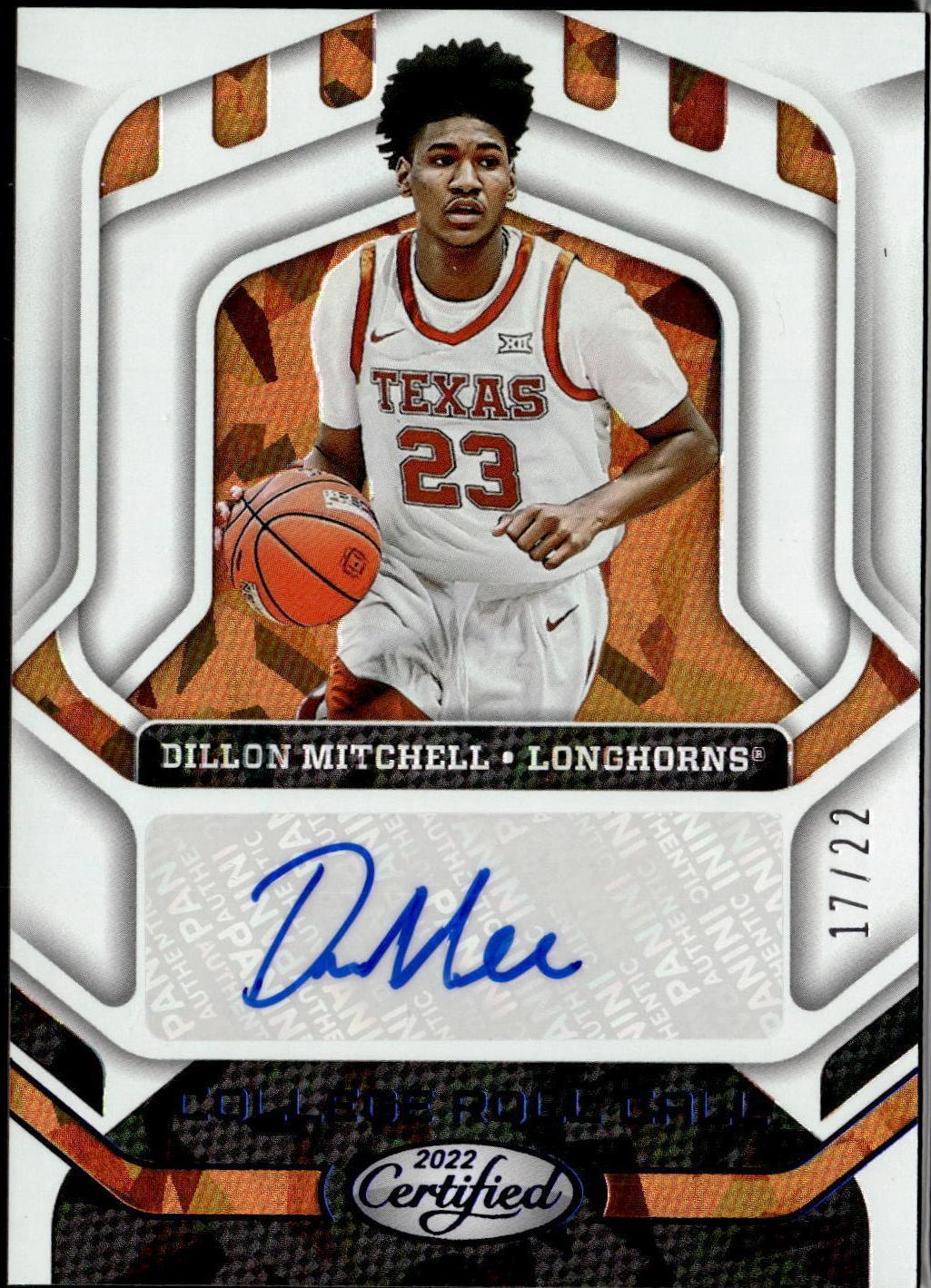 2022-23 Panini Chronicles Draft Picks - Certified College Roll Call ...