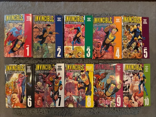 Invincible Ultimate Collection Hardcover Lot Vol 1 - 12 Complete Series ...