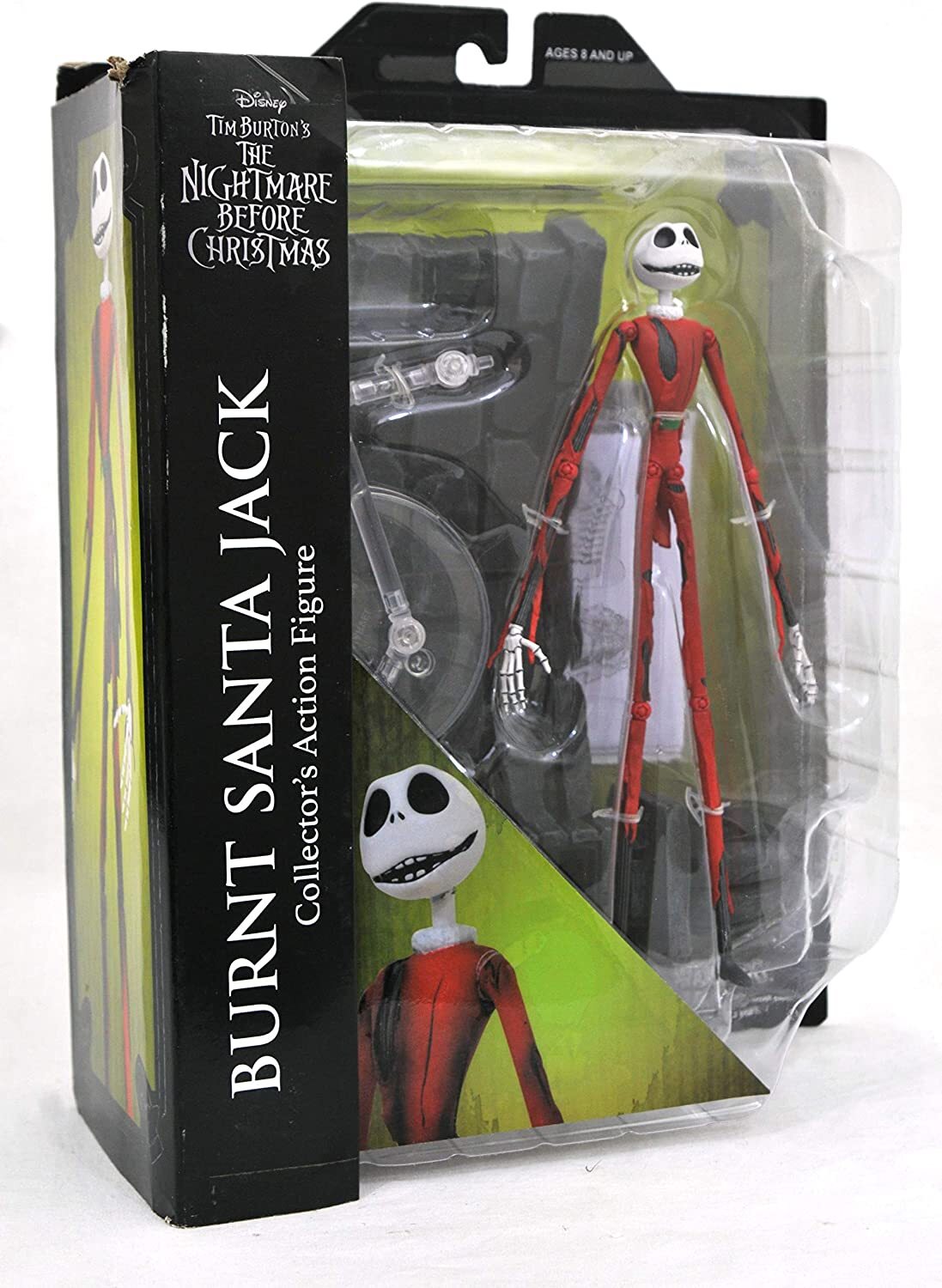 Nightmare Before Christmas Select Burnt Santa Jack Action Figure 20cm ...