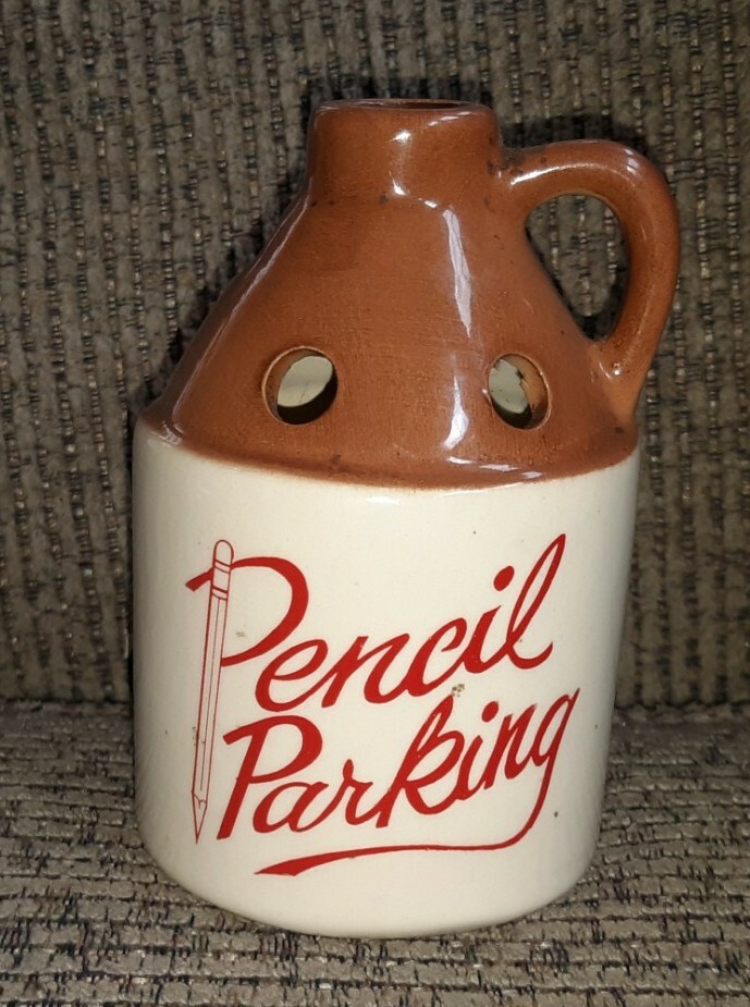 JUG Cedar Point Amusement Park PENCIL HOLDER PARKING Souvenir Roller ...