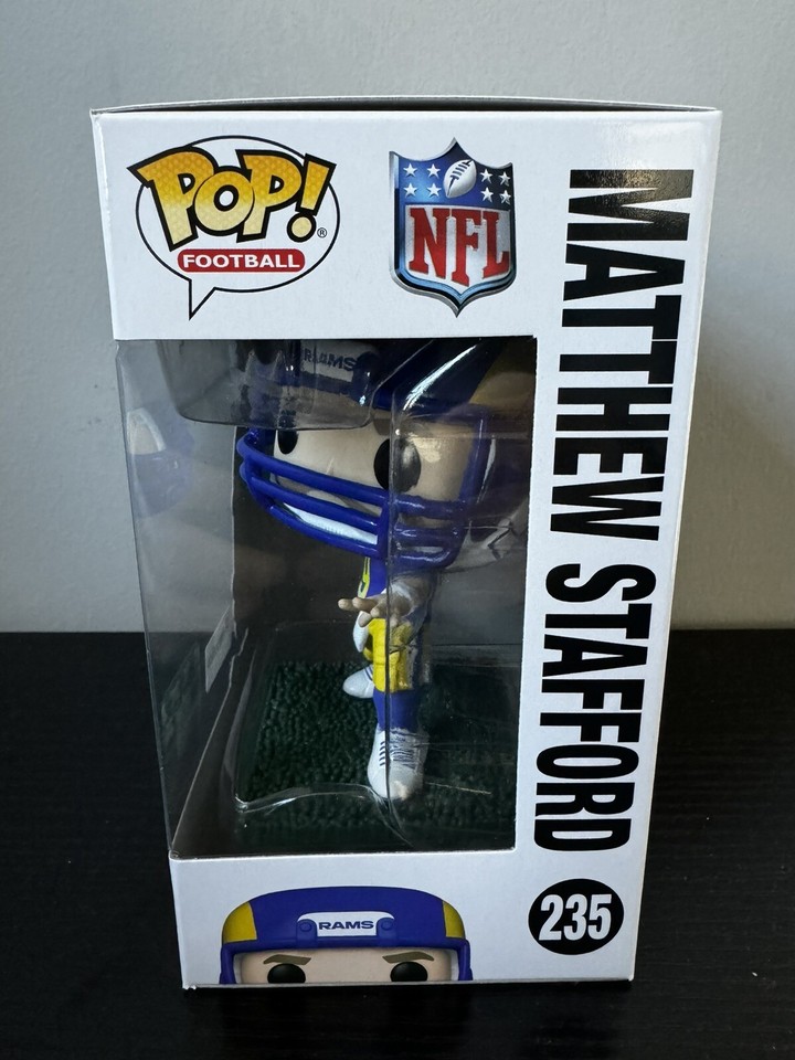 Funko Pop! Vinyl: Matthew Stafford - (Fanatics Exclusive) #235 ...